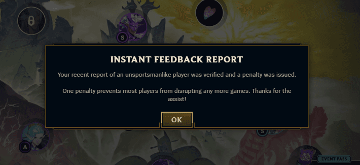 How to Report a Player in League of Legends: Improving the LoL Community