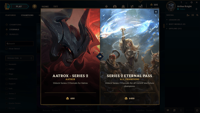 Unleashing the Power of League of Legends Eternals