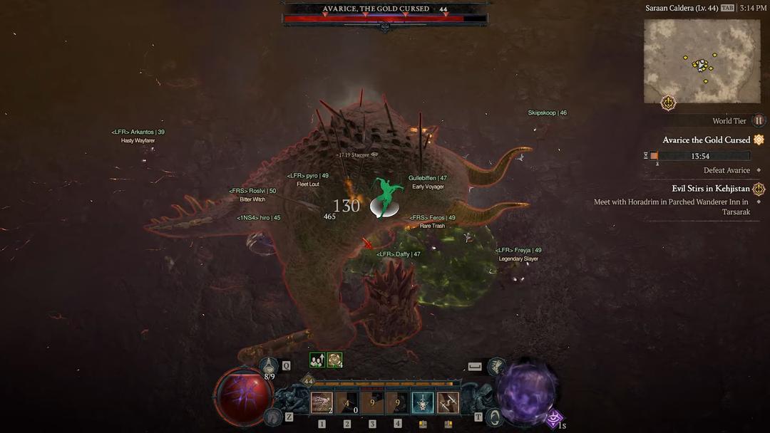Diablo 4 Avarice: Battling the Gold Cursed