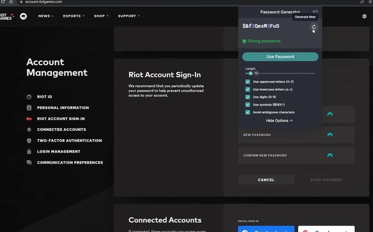 How to Change Your Password in Valorant?